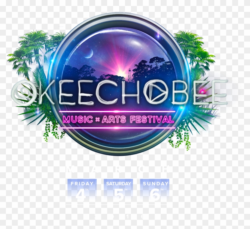Okeechobee Music Festival Logo - Music Clipart (#2660895) - PikPng