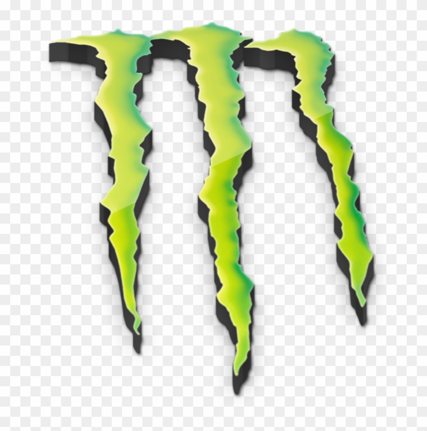 Monster Energy - Monster Energy Logo 3d Clipart (#2662086) - PikPng