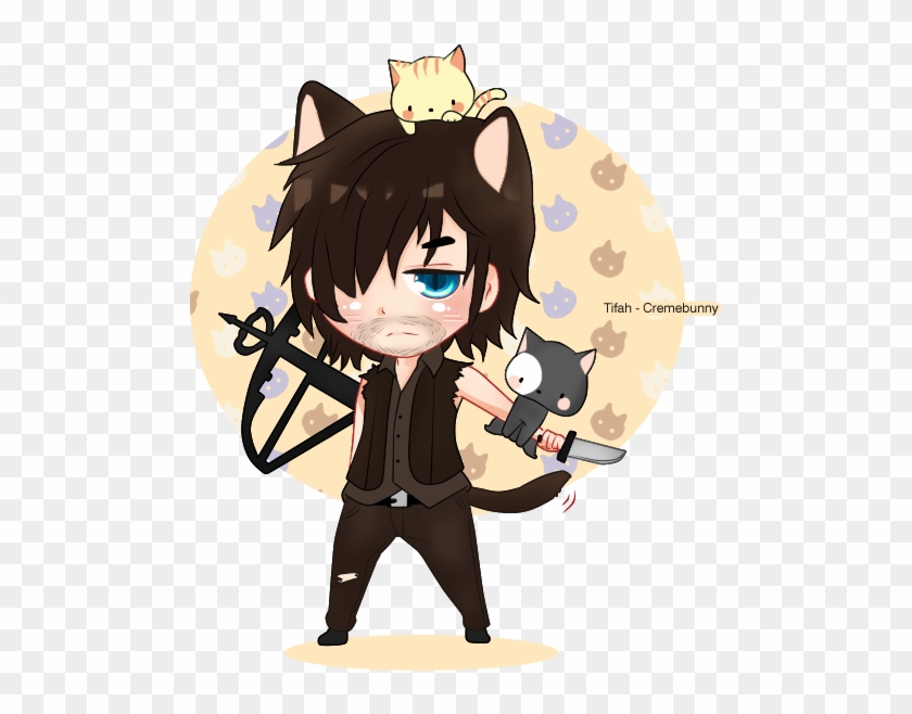 Twd Drawing Daryl Dixon - Cute Daryl Dixon Drawing Clipart (#2668685 ...