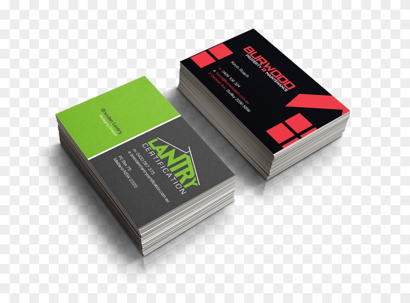 Download Stack Of Business Cards Png - Single Side Print Visiting Card ...