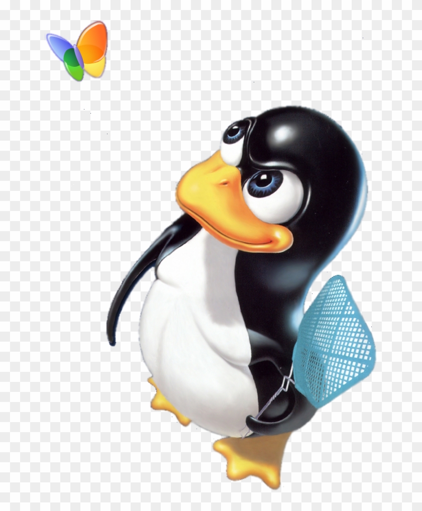 Linux Logo Png - Linux Vs Windows Gif Clipart (#2681133) - PikPng
