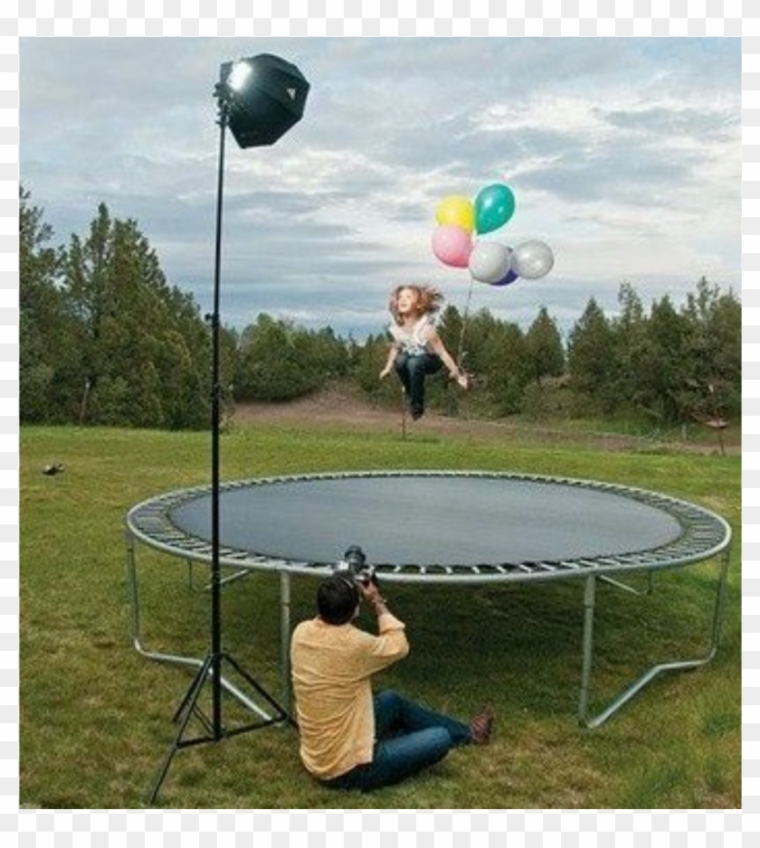 Trampoline - Creative Photography Ideas Flying Clipart (#2729246) - PikPng