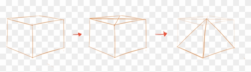 Therefore, To Draw A Pyramid, Is To Draw A Cube And - Umbrella Clipart ...