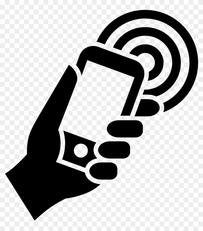 Download Nfc Icon - Mobile Png Black And White Clipart Png Download ...