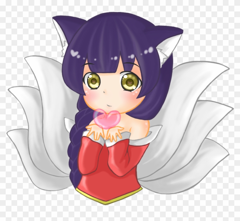 [deleted] Ahri Fan Art - Cartoon Clipart (#2782092) - PikPng