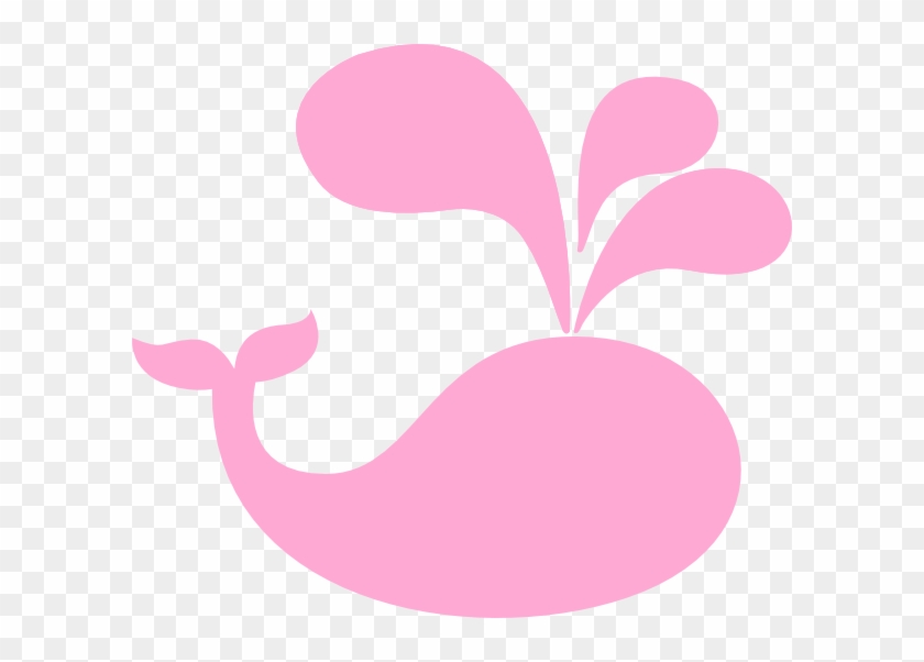 Pink Baby Whale Clipart - Pink Nautical Clip Art - Png Download (#2782932) - PikPng