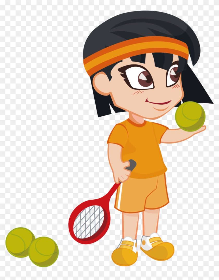 Sport Cartoon Transprent - Tennikoit Animated Clipart (#2815068) - PikPng