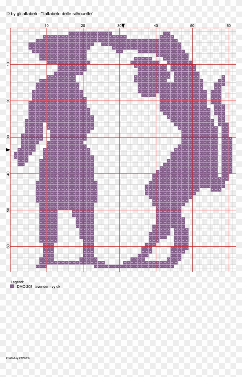 Adult Silhouettes Alphabet Cross Stitch Patterns Alfabeto - Cross ...