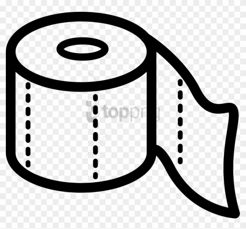 Free Png Toilet Paper Outline Png Image With Transparent - Toilet Paper ...