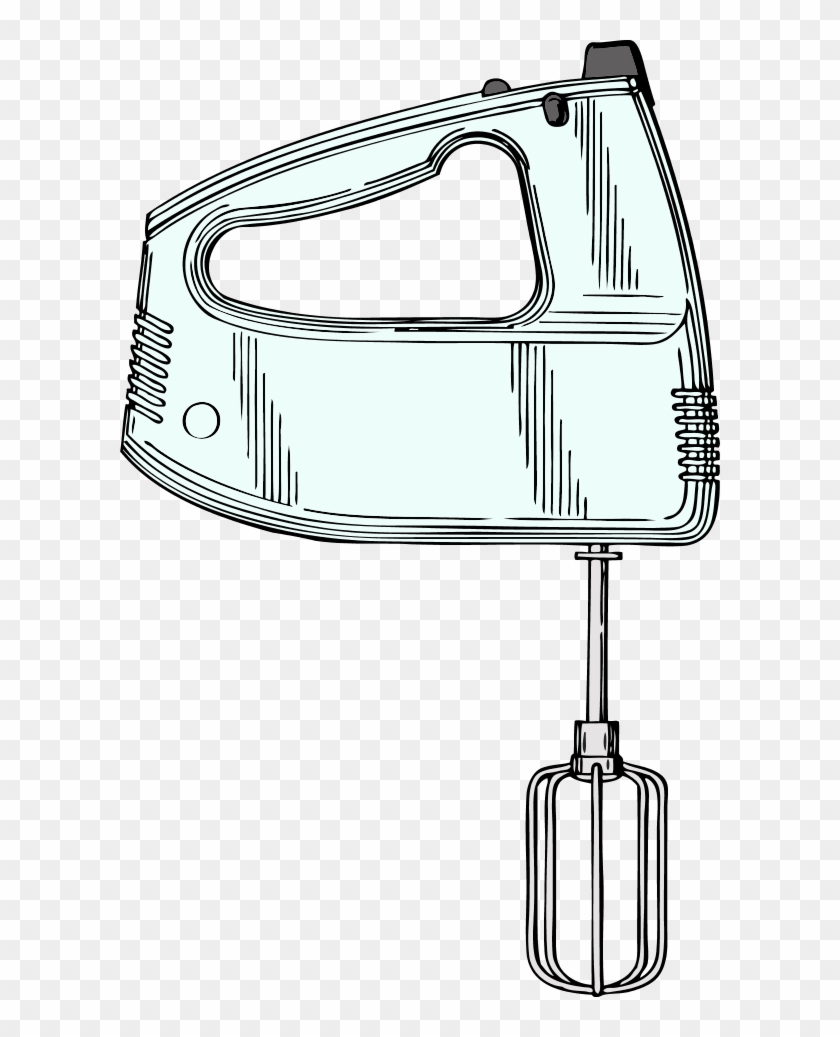 Large Hand Mixer - Cartoon Mixer Clipart (#2831592) - PikPng