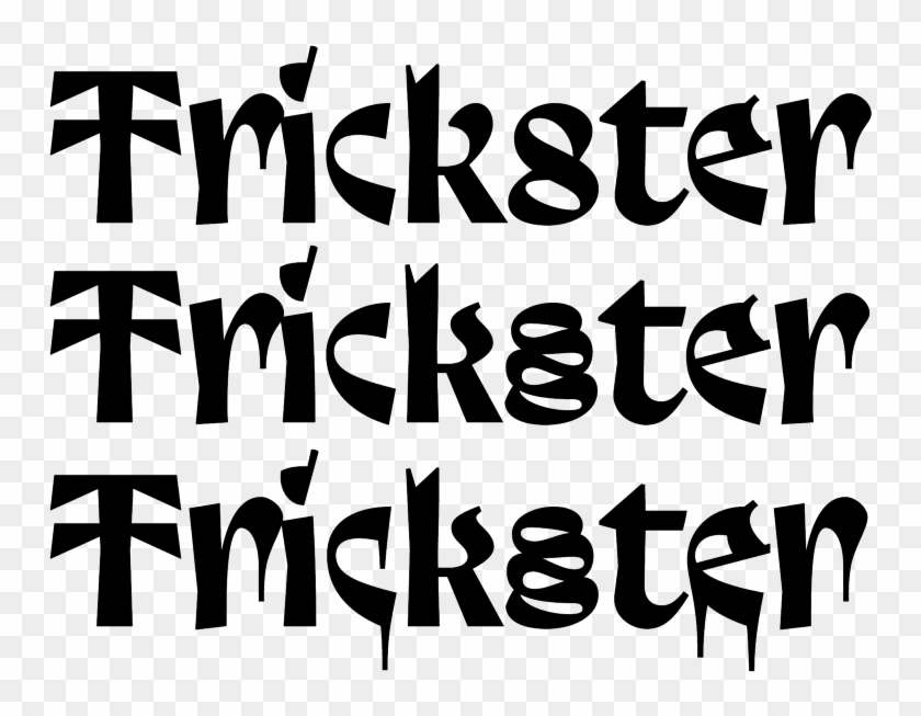 Download 1*syglq4ol6-qxlkhwaazfqq - Trickster Word Clipart Png Download ...