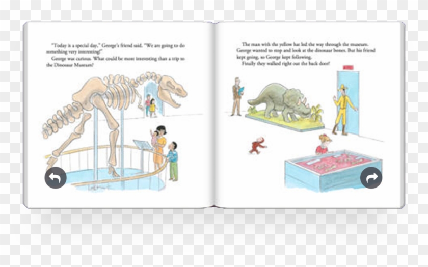 Curious George's Dinosaur Discovery - Cartoon Clipart (#2856719) - PikPng