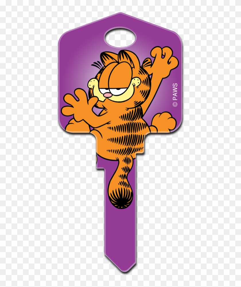 G1- Garfield - Garfield Key Clipart (#2866147) - PikPng