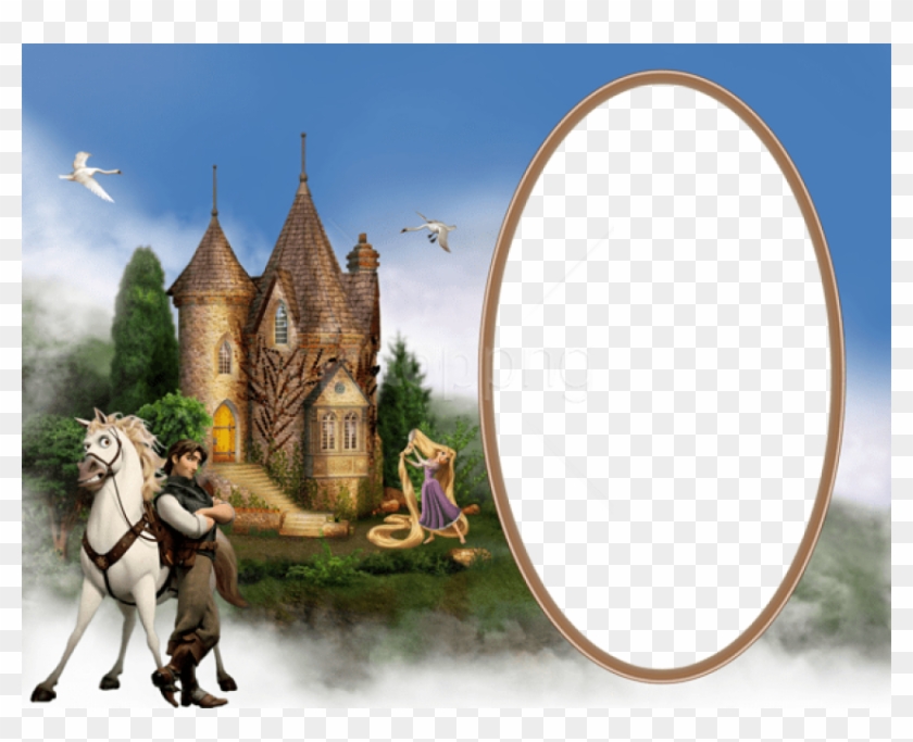 Free Png Rapunzel Transparent Kidsframe Background - Stamp Frame ...