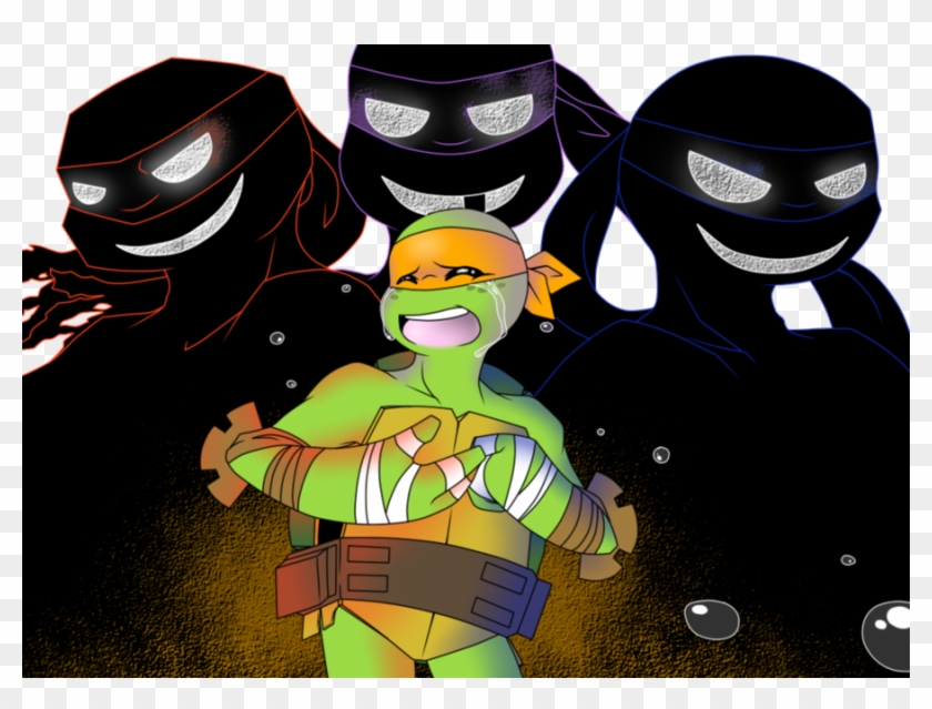 Download Download Tmnt Fanfiction Mikey Sad Clipart Michaelangelo ...