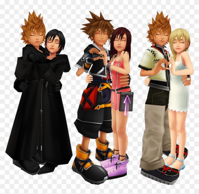 Download Kingdom Hearts Trios Fondo De Pantalla Entitled Sokai - Namine ...