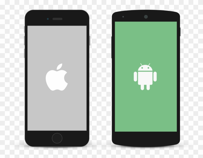 Ios-andro#phone - Android And Ios App Clipart (#2890966) - PikPng