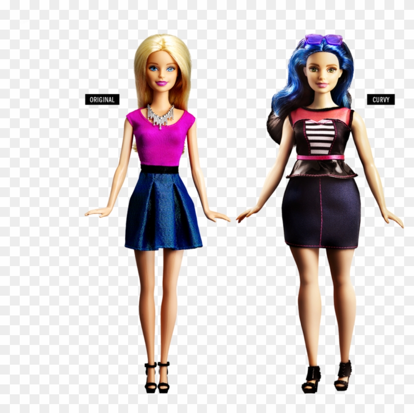 Barbie Redefined - Barbie Curvy Clipart (#295173) - PikPng