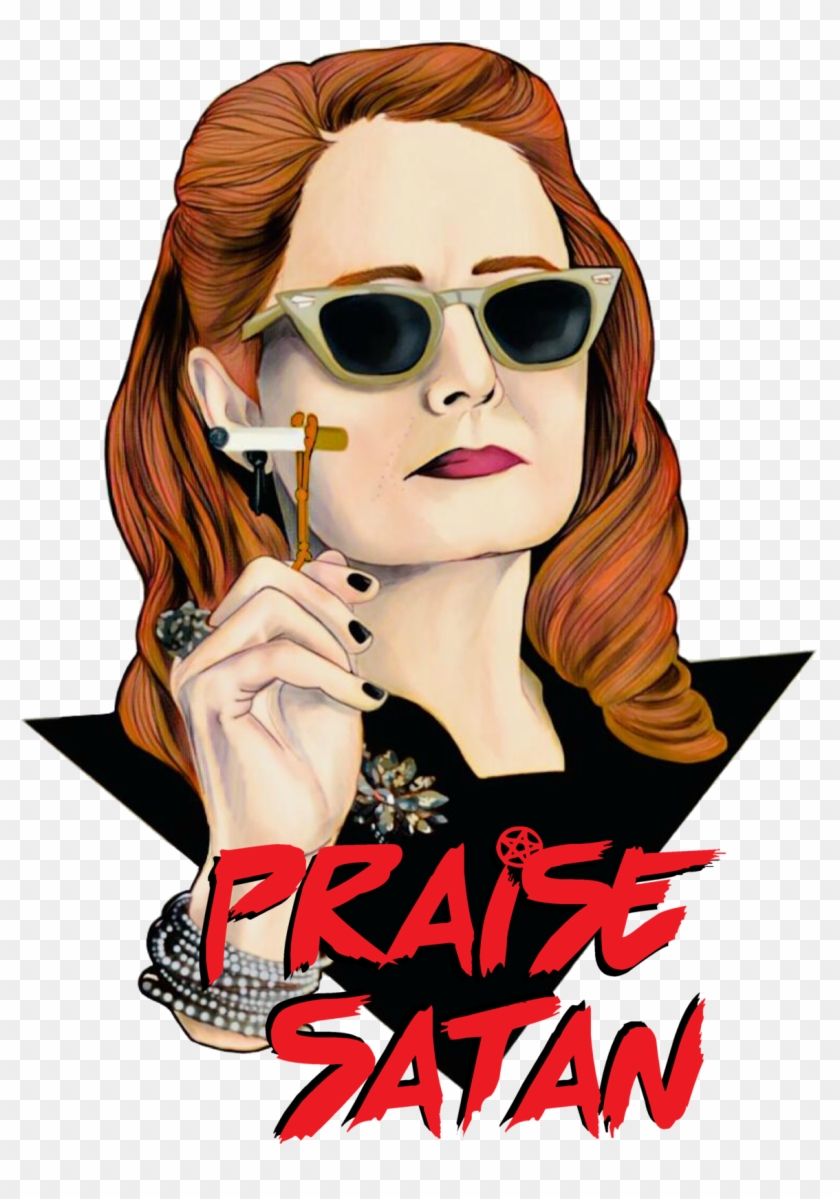 “praise Satan Indeed - Aunt Zelda Praise Satan Clipart (#2904943) - PikPng