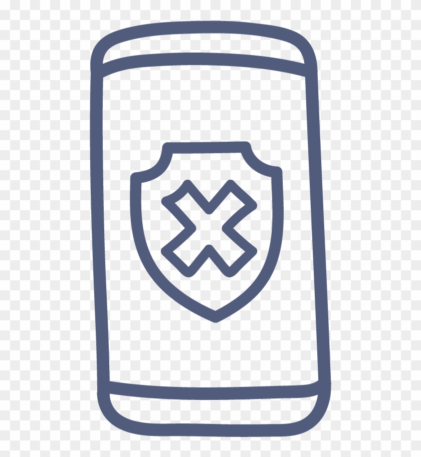 Disallowed By Google Mobile - Mobile Png Black Icon Clipart (#2911821 ...