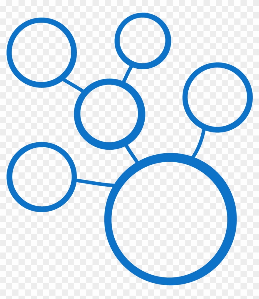 Download Example Of A Mind Map , Png Download - Mind Map Vector Clipart ...