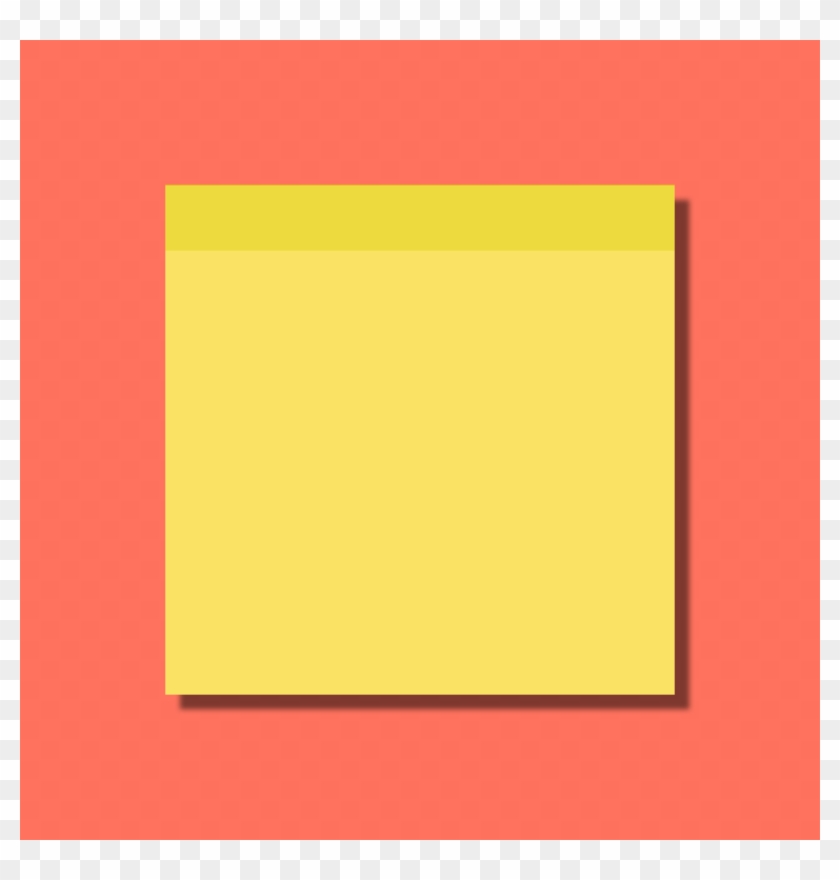5 3m Post It Note - Colorfulness Clipart (#2978882) - PikPng