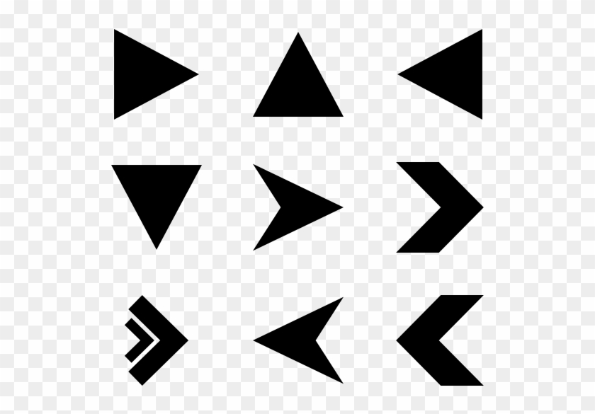 Arrow Icon Compilation - Arrow Sprite Png Clipart (#2999764) - PikPng