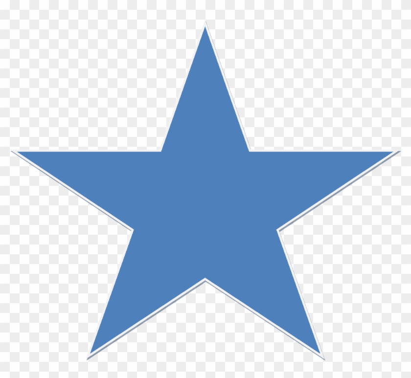 Star Png - Blue Star Transparent Background Clipart (#31367) - PikPng