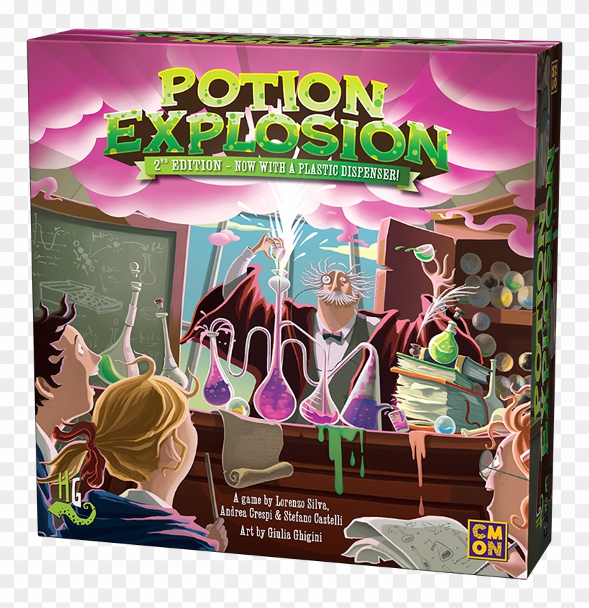 Potion Explosion 2nd Edition Clipart (#32594) - PikPng