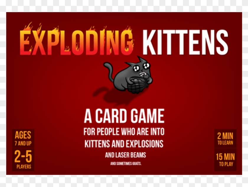Exploding Kittens Clipart (#32787) - PikPng