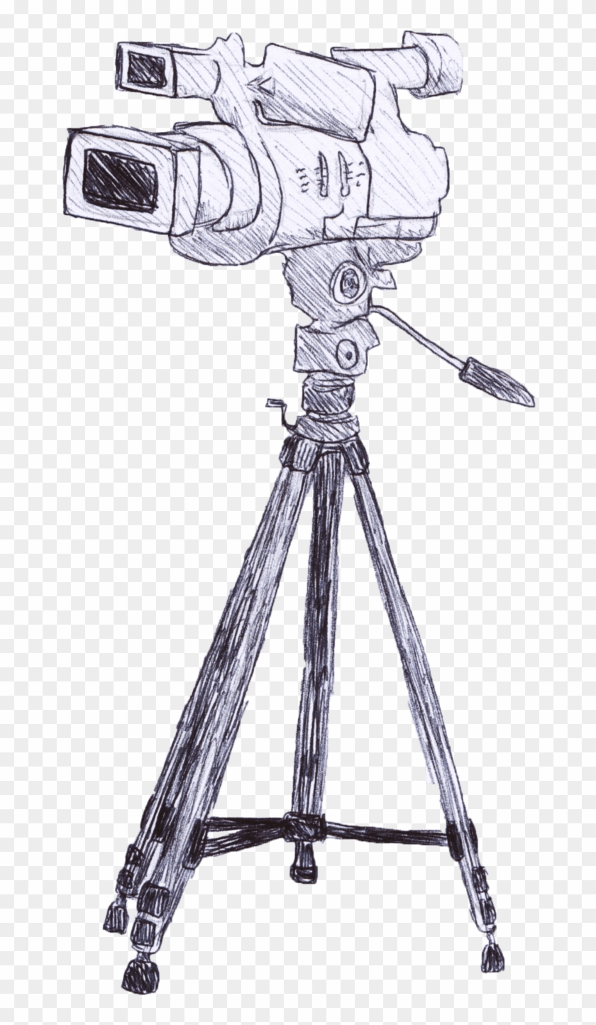 Video Camera , Png Download - Sketch Clipart (#302039) - PikPng