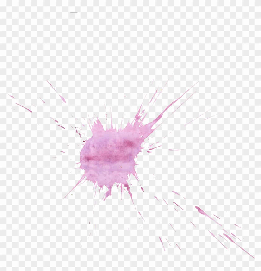Purple Splatter Png Transparent Onlygfx Com - Sketch Clipart (#309315 ...