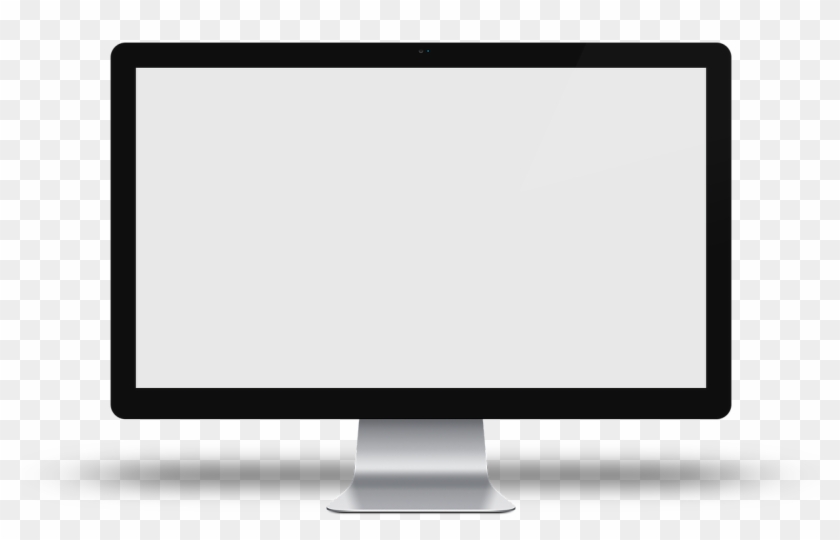 Download Mac Blank - Apple Display Mockup Clipart Png Download - PikPng