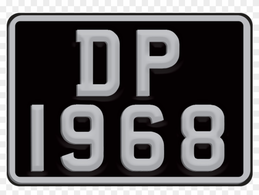 Number Plate Png - Sign Clipart (#3005576) - PikPng