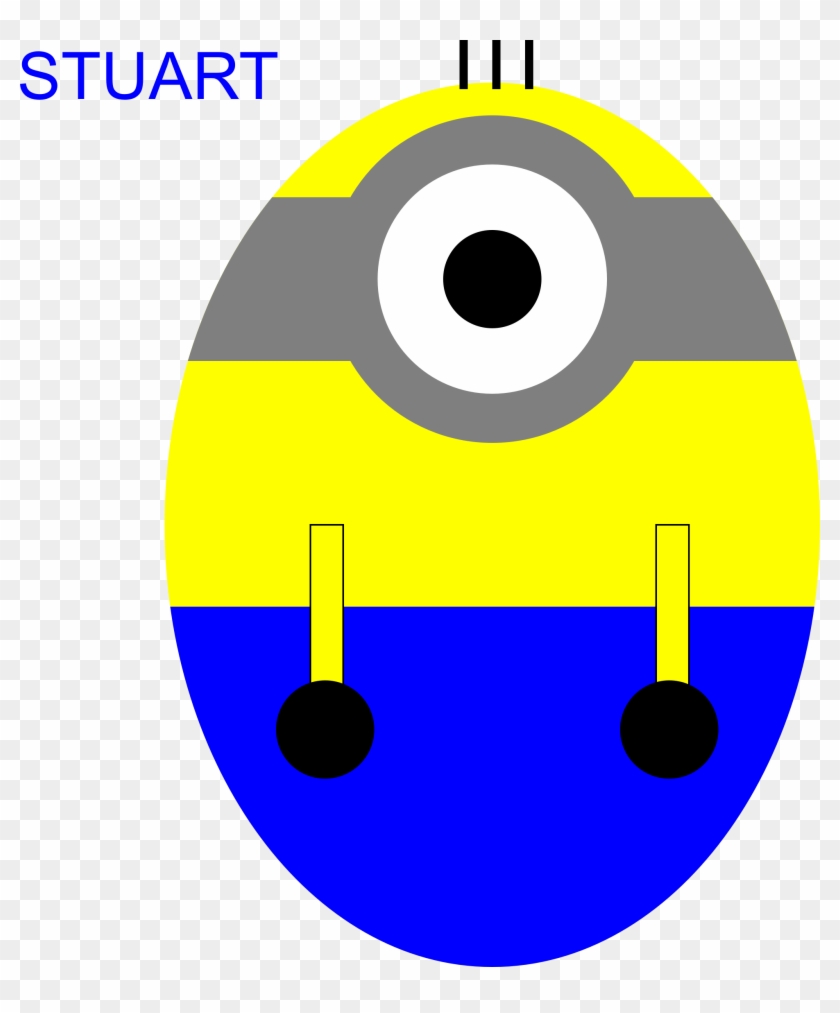 This Free Icons Png Design Of Stuart The Minion - Circle Clipart ...