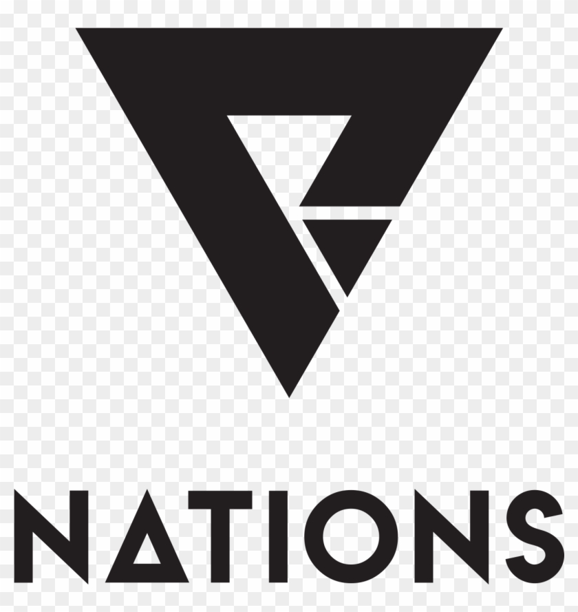 Download Nations Logo And Text Vertical - Triangle Clipart Png Download ...