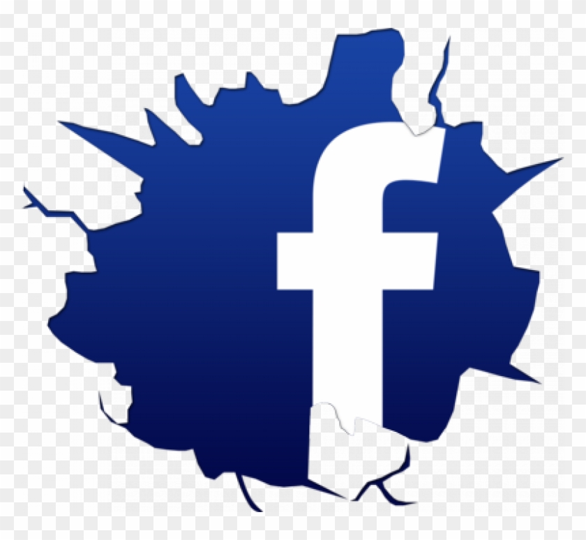Download Free Facebook Logo Png - Facebook Cracked Logo Clipart Png ...