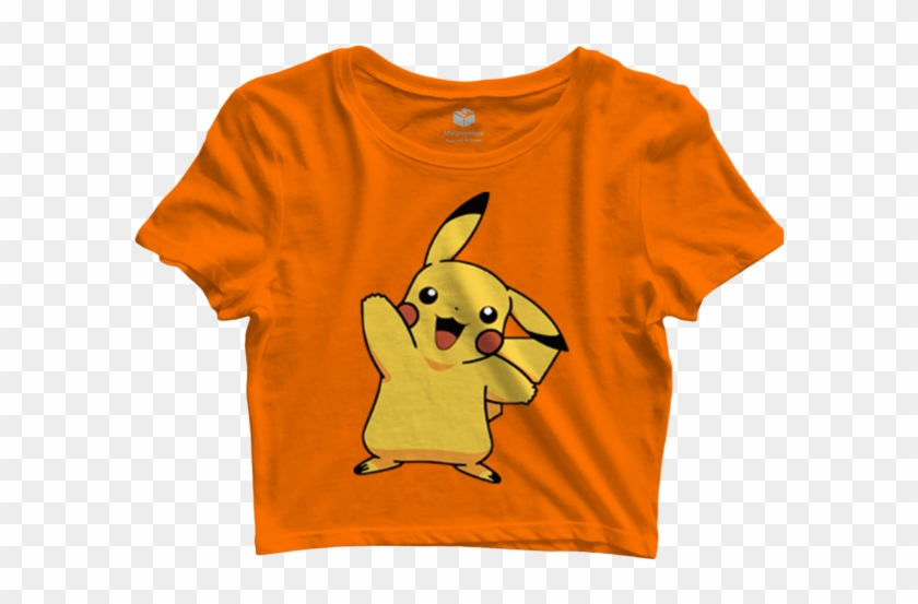 Buy Graphic Pikachu Crop Top At 44% Off On Melangebox - Crop Top ...