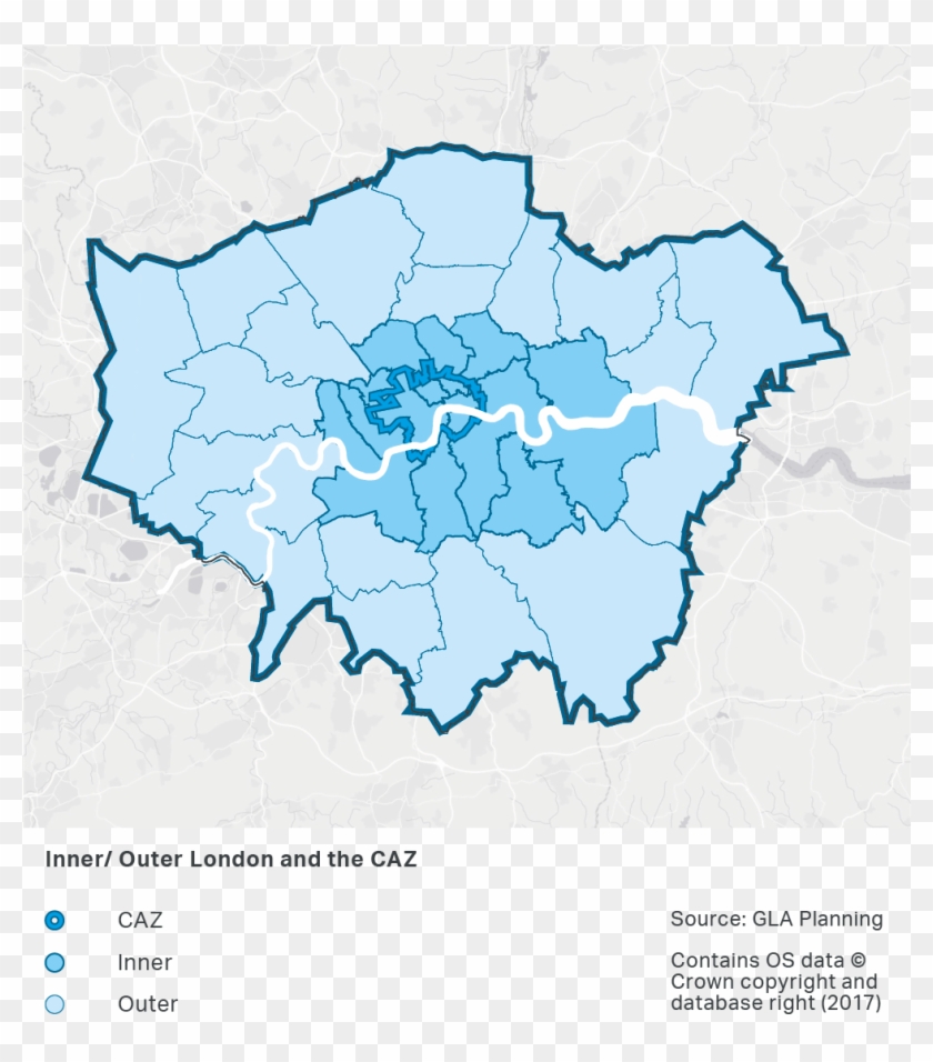 Inner And Outer London Boroughs - London Borough Clipart (#3066311 ...