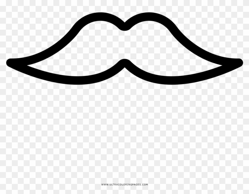 Dibujo De Bigote Para Colorear Clipart (#3072784) - PikPng