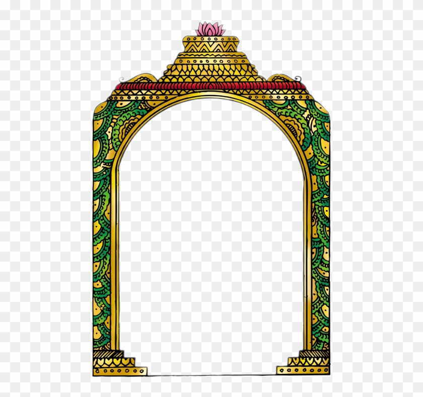 Download Temple Border Clipart - Png Download Png Download - PikPng