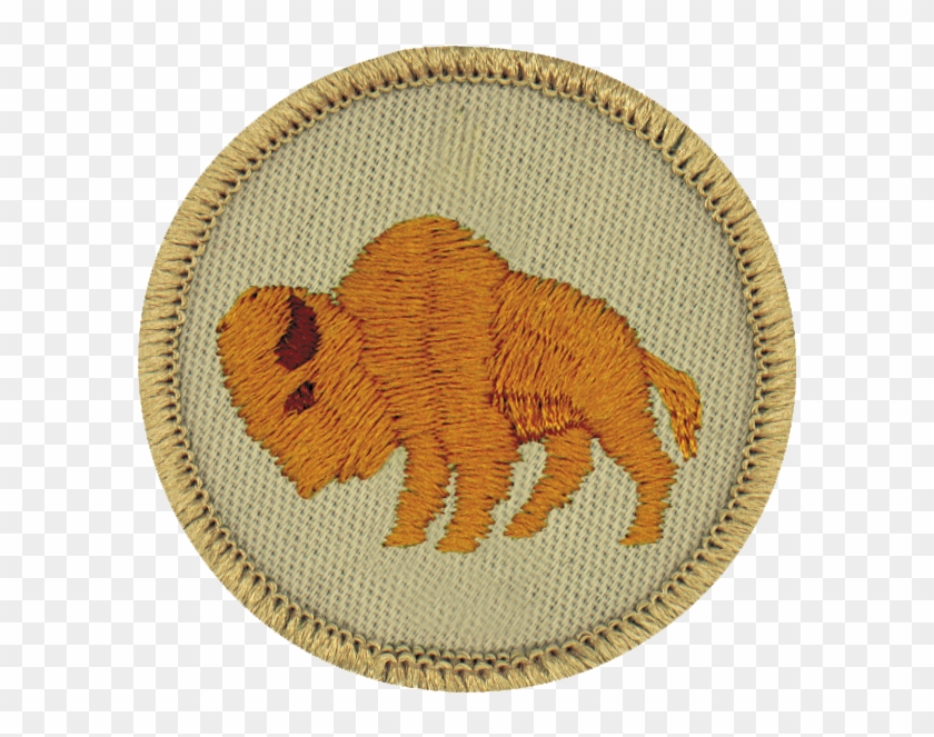 Buffalo - Blue Fox Patrol Patch Clipart (#3089296) - PikPng