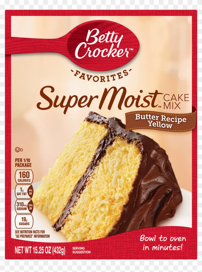 Walmart Bakery Cakes - Betty Crocker Moist Cake Mix Clipart (#3095860 ...