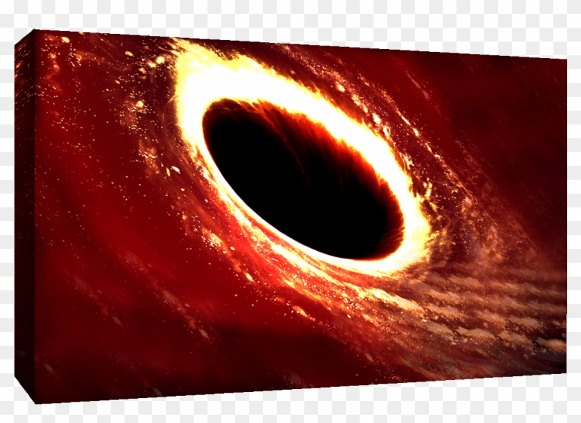 Red Black Hole - Outer Space Clipart (#310967) - PikPng