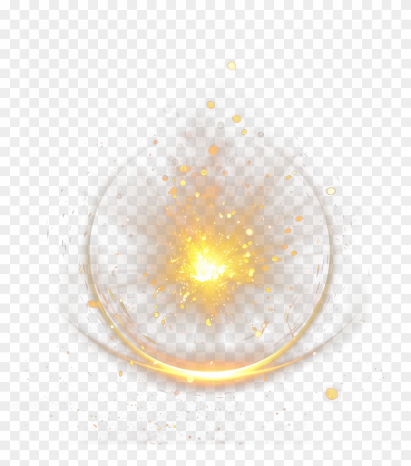 Download Ftestickers Light Shine Glow Gold Clipart Png Download - PikPng