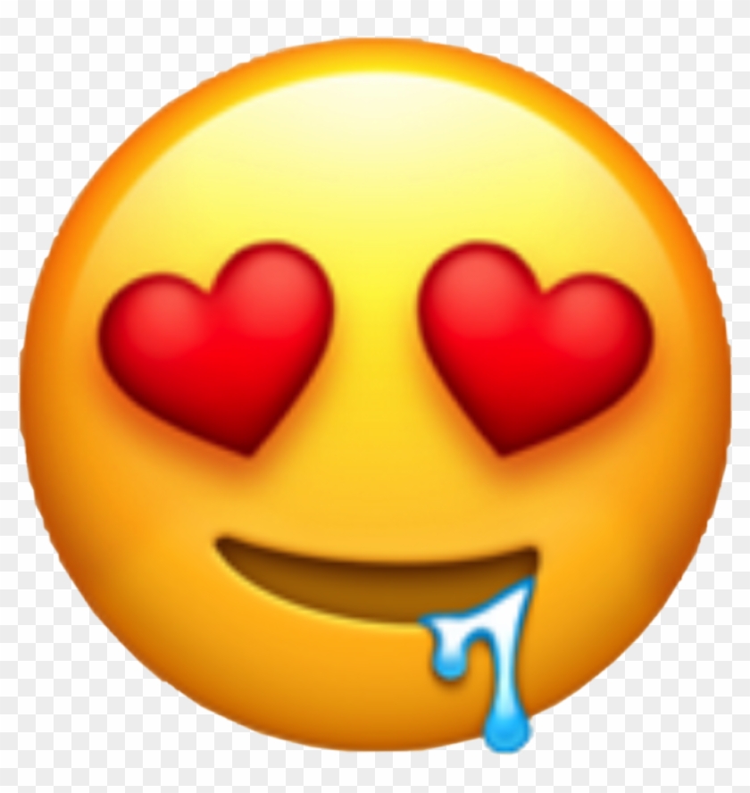 And Heres Another Edit I Did Drool Hearteyes Emojiedit - Slob Emoji ...