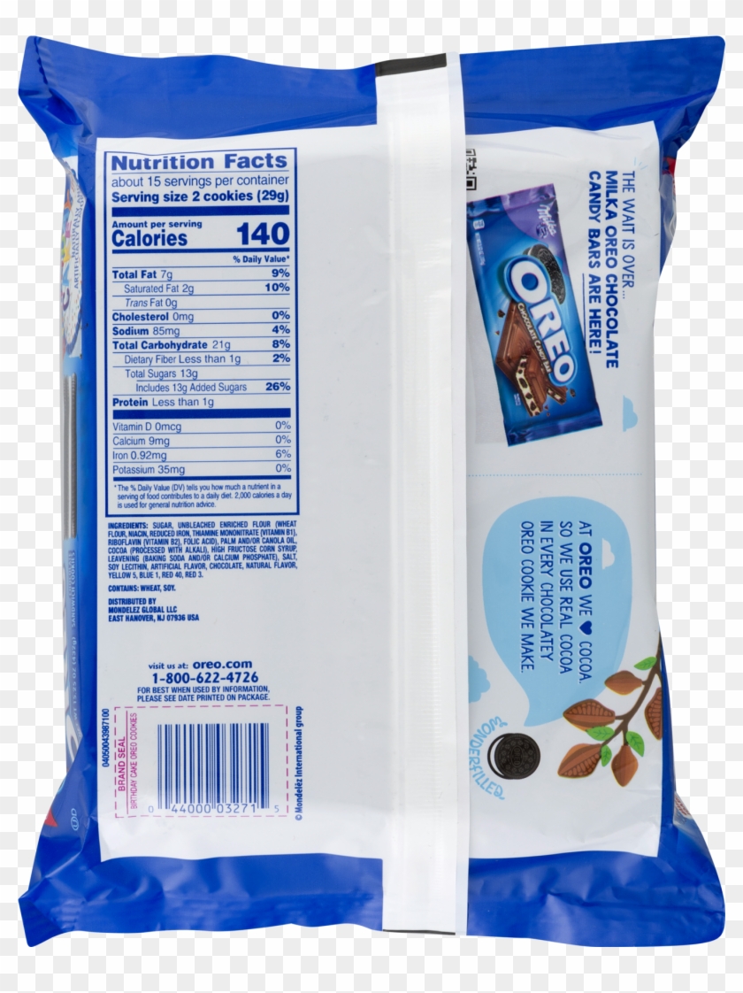 Download Nabisco Oreo Birthday Cake Chocolate Sandwich Cookies, - Oreo ...