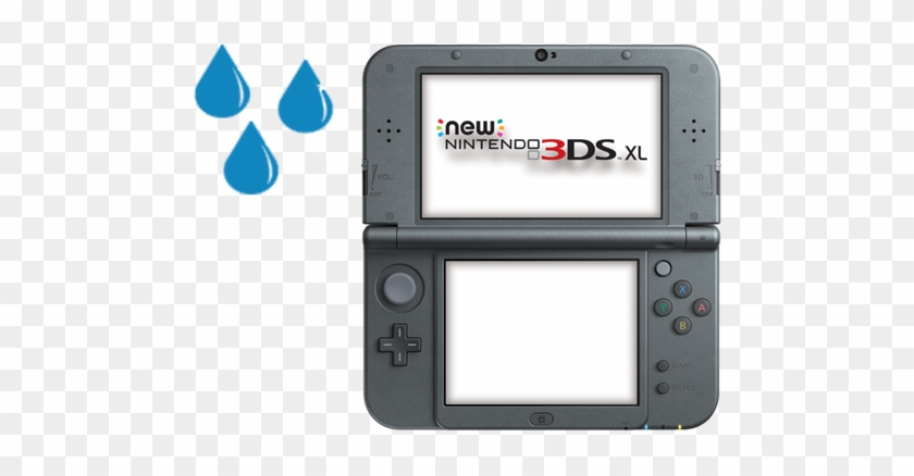 Water Damage - New Nintendo 3ds Price Clipart (#3127242) - PikPng