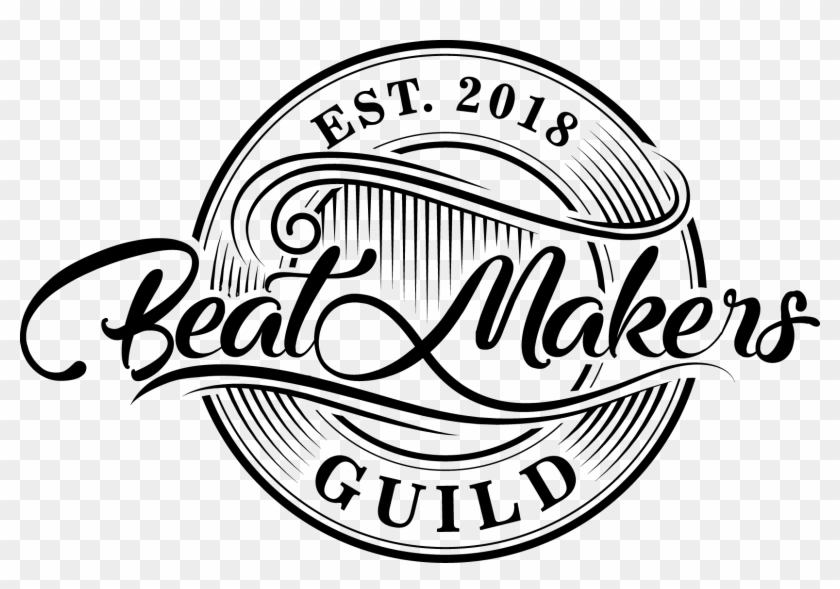 Beats Drawing Logo - Calligraphy Clipart (#3131410) - PikPng