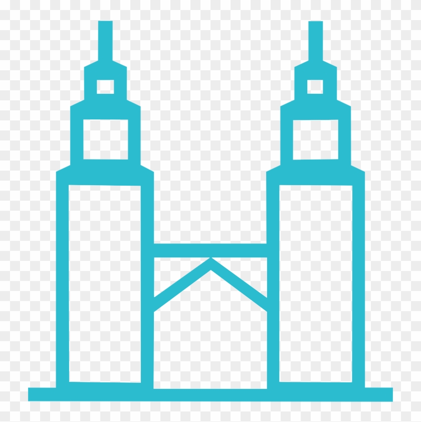 Download Petronas Twin Towers Icons Png - Malaysia Twin Tower Icon ...